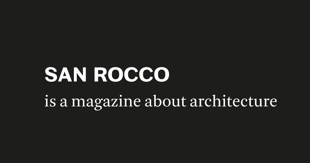 San Rocco Magazine | Home